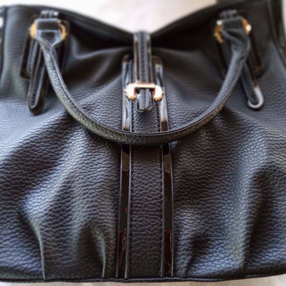 Louis Cardy | Bags | Louiscardy New Black Vegan Leather Handbag | Poshmark